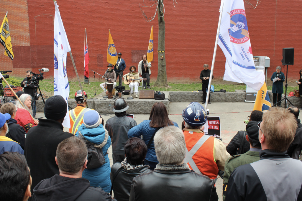 Day of Mourning Commemoration Ceremony - Mayworks